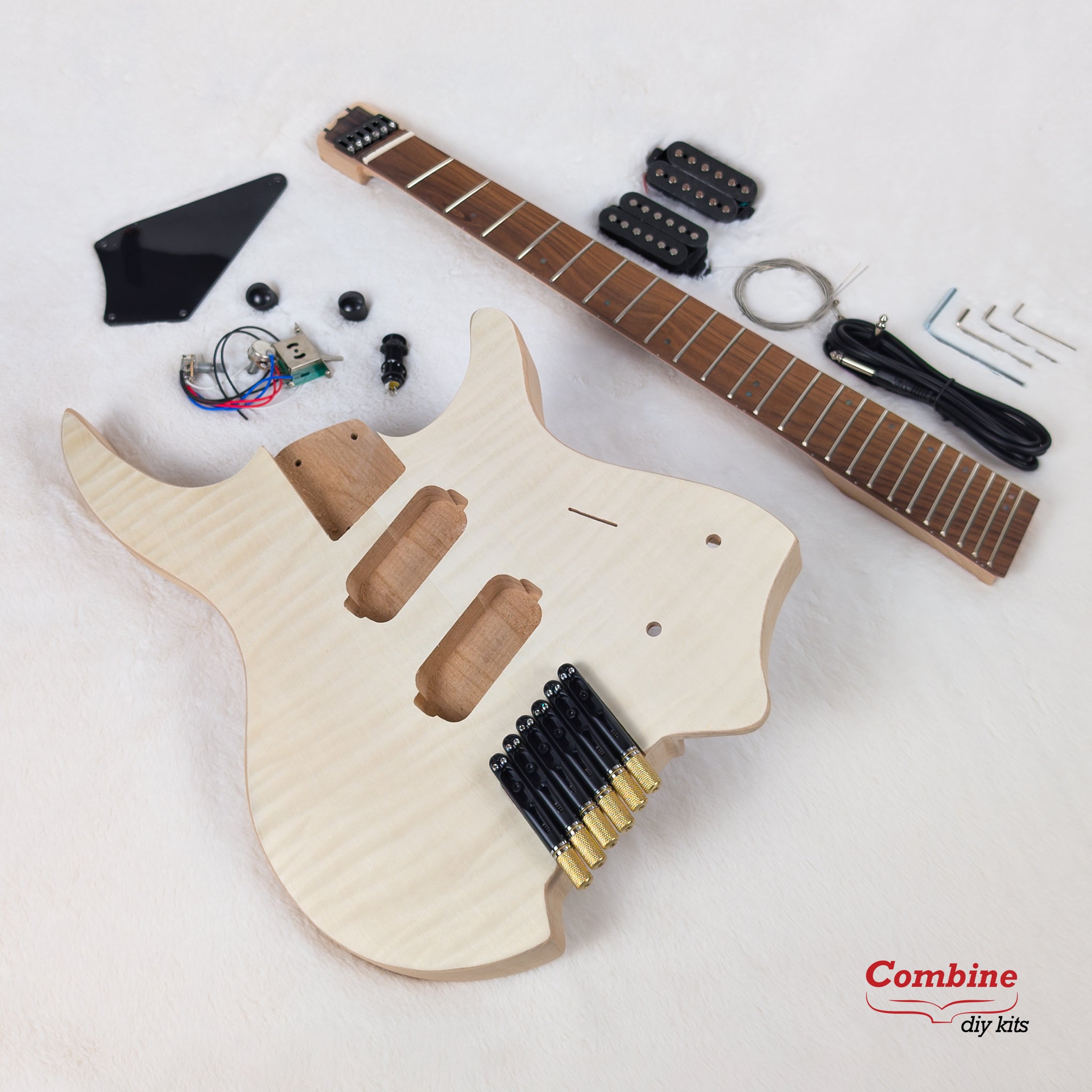 Multiscale Headless 6-String Guitar Kit – Combine Guitars